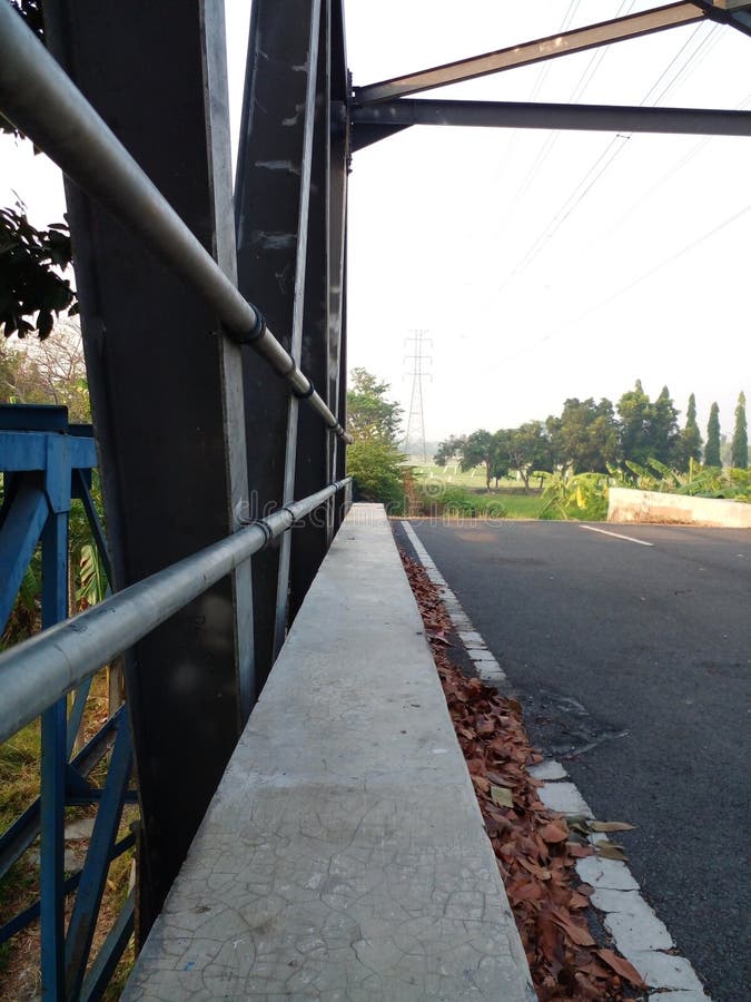 Straight Path To the Garden Stock Image - Image of walkway ...