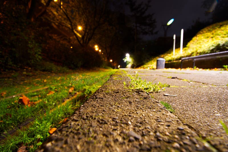 Sidewalk Night Stock Photos - Download 16,220 Royalty Free Photos