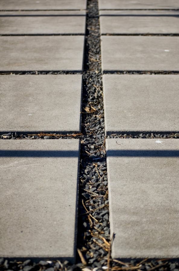 Sidewalk Tiles Abstract Pattern Stock Photo - Image of square, rough ...