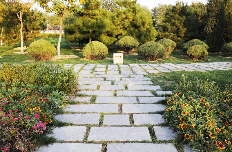 Sideway with stone stock image. Image of stone, outdoor - 6797055