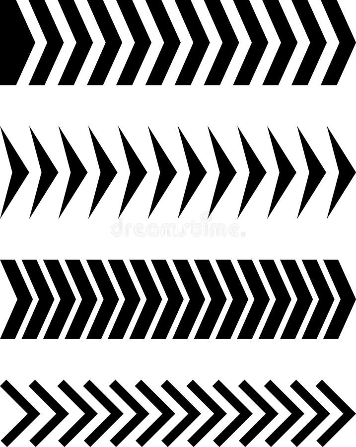 Sideways Set. Linear Signs Collection. Arrow Design. Arrow Linear Fast ...