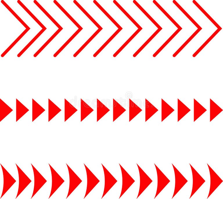 Sideways Set. Linear Signs Collection. Arrow Design. Arrow Linear Fast ...