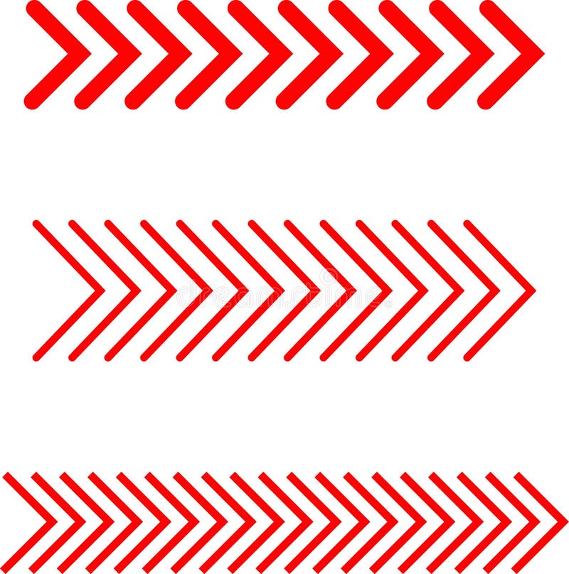 Sideways Set. Linear Signs Collection. Arrow Design. Arrow Linear Fast ...