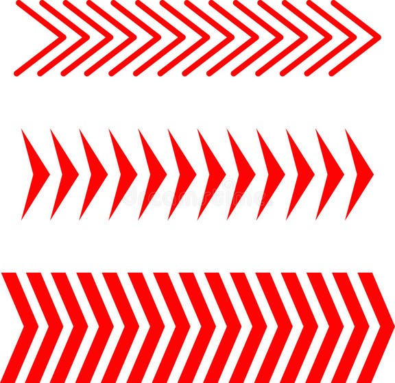 Sideways Set. Linear Signs Collection. Arrow Design. Arrow Linear Fast ...