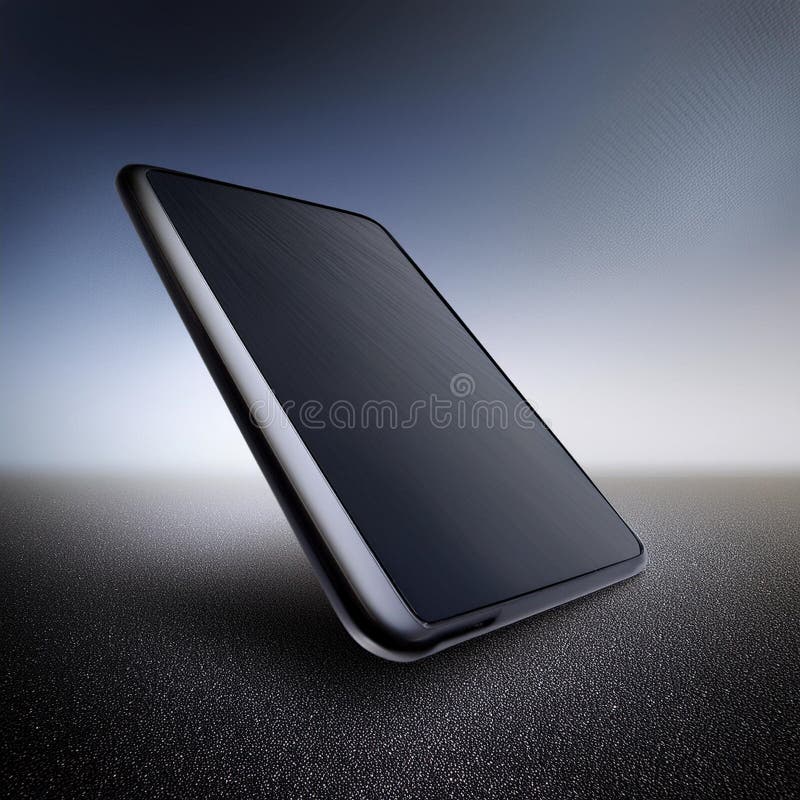 Sideways Tablet, Sloping Viewpoint, Right Side Lifted in Stand Position ...