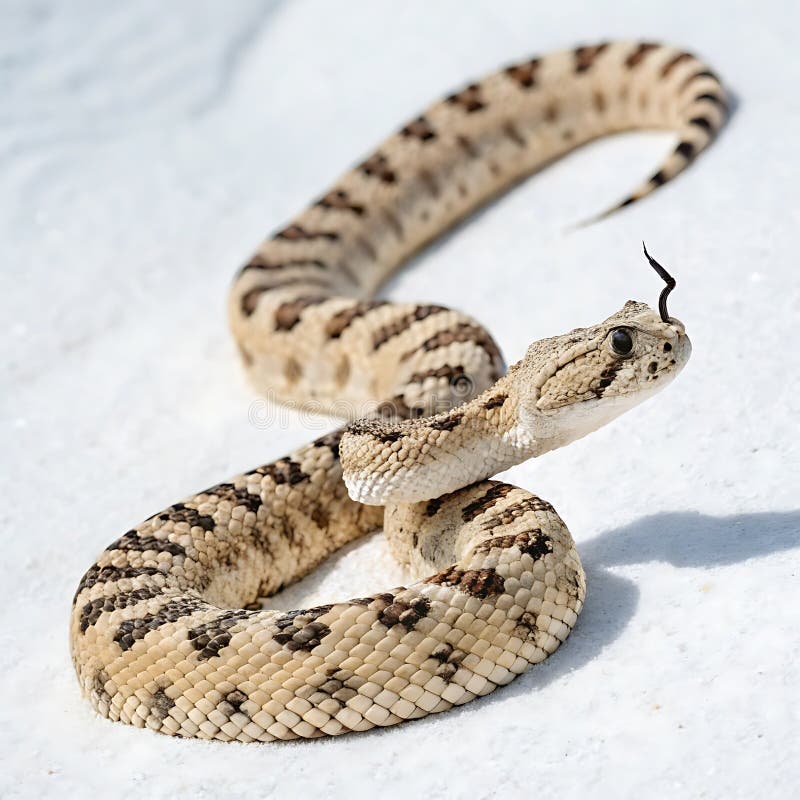 Sidewinder in Transparent Background Closeup of a Boa Constrictor ...