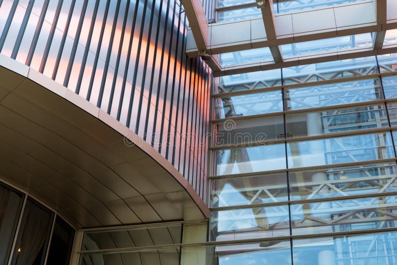 Siding Metal Plates, Double-glazed Windows. Stock Image - Image of ...