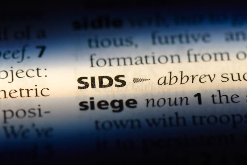 Sids stock image. Image of sids, paper, dictionary, printed - 126619241