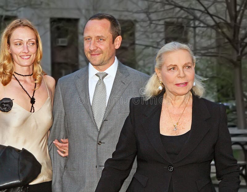 Sidsel Robards, Sam Robards Und Lauren Bacall Redaktionelles Stockbild ...