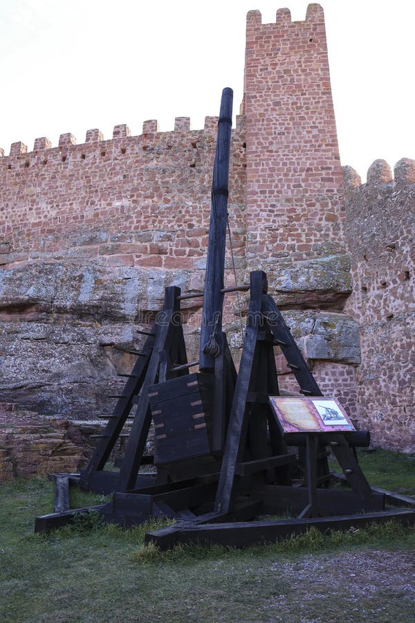 Siege Weapons Exhibited in the Castle of Peracense, Teruel Editorial ...
