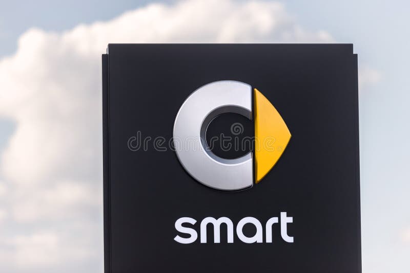 Smart Car Sign in Siegen Germany Editorial Stock Photo - Image of logo ...