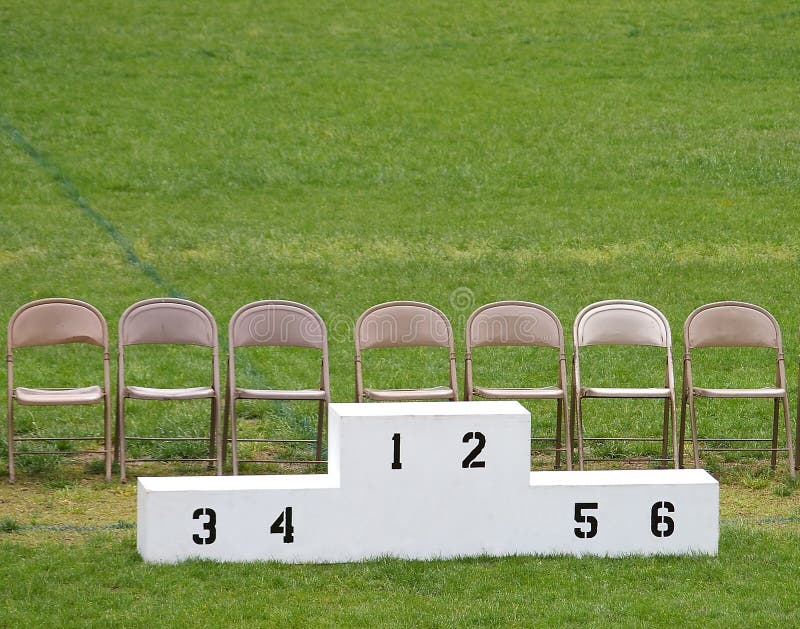 Sieger-Podium stockfoto. Bild von victor, podium, sieger - 59682