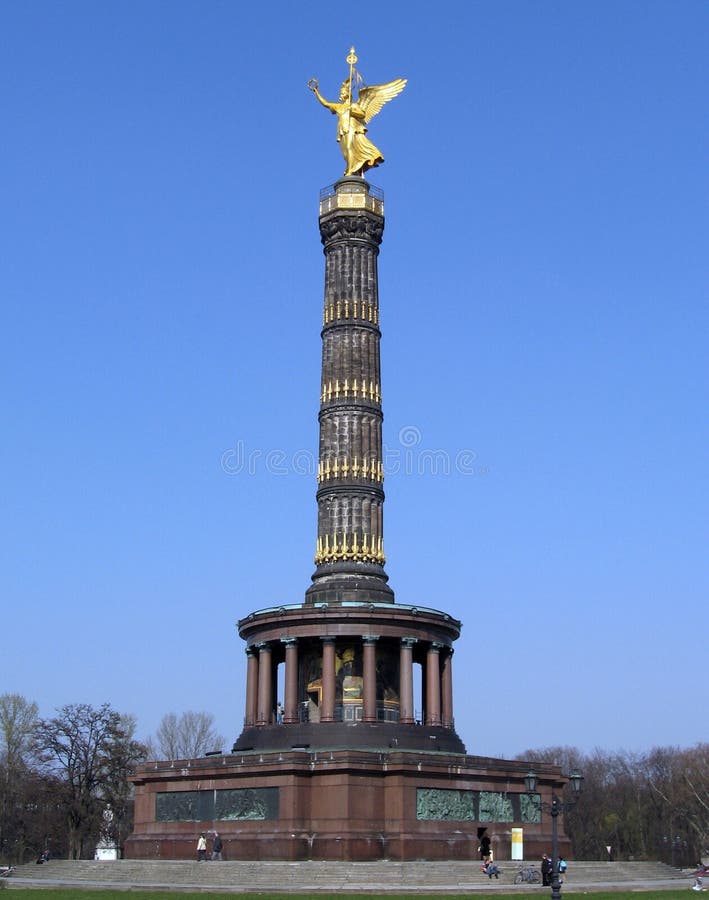 Siegessaule, Berlin stock photo. Image of berlin, vacation - 2511998
