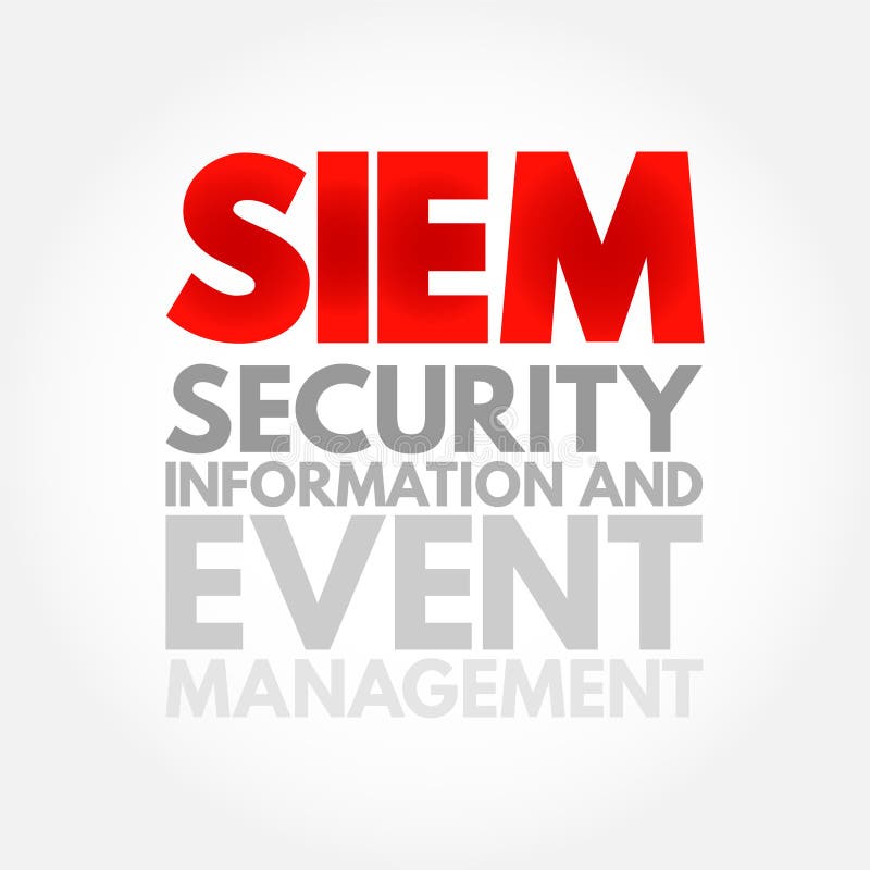 Siem Security Stock Illustrations – 48 Siem Security Stock ...