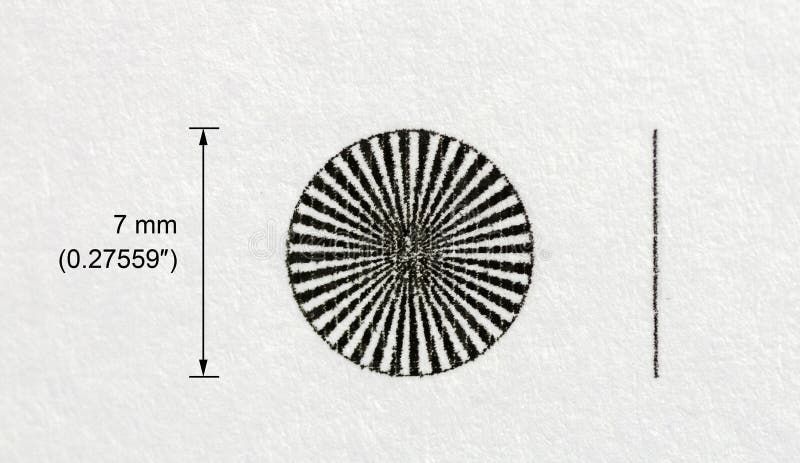TV Test Pattern Generated by a Monoscope with Noise Glitch Effect â ...