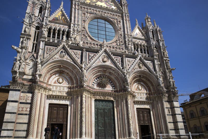 Siena Duomo editorial image. Image of front, detail, view - 54447090