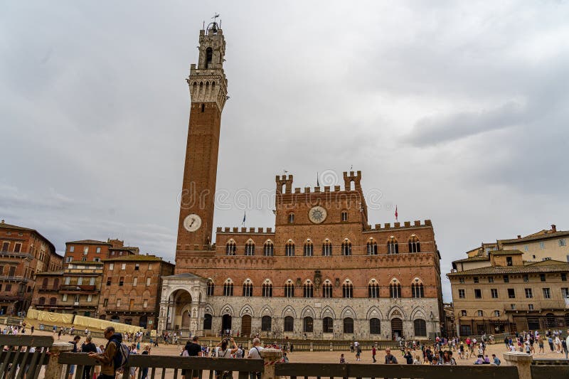 Siena Important Unesco Medieval City in Italy Editorial Photo - Image ...
