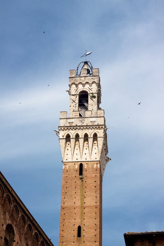Siena tower stock image. Image of architecture, town - 29419881