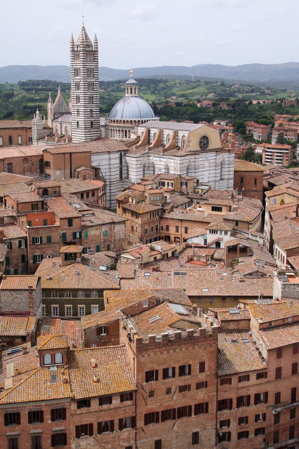 Siena town stock image. Image of architecture, siena - 43931595