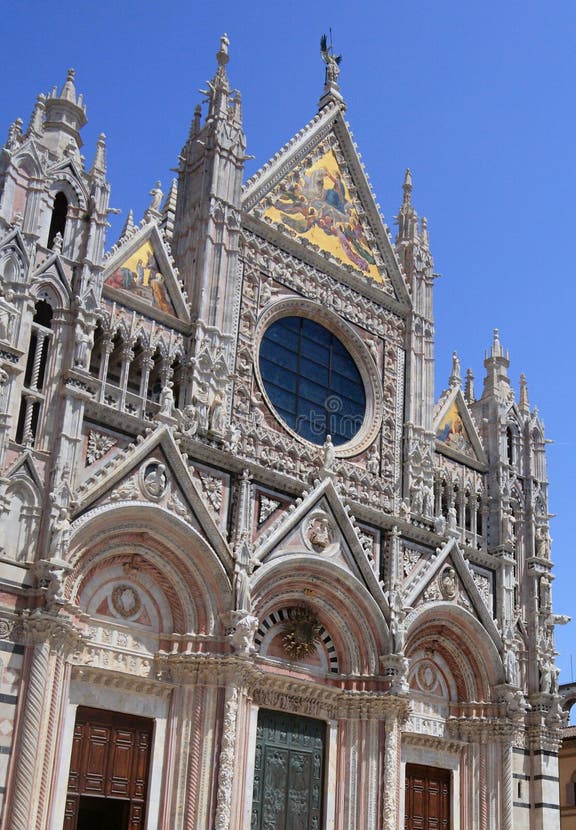 Siena Tuscany zdjęcie stock. Obraz złożonej z kasztel - 20880122