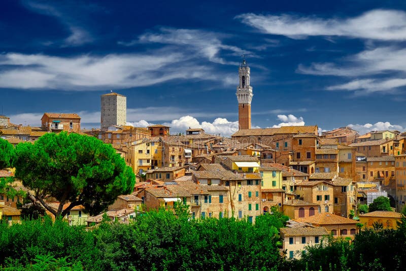 Sienna Italy stock photo. Image of peoples, duomo, chiesa - 57987074