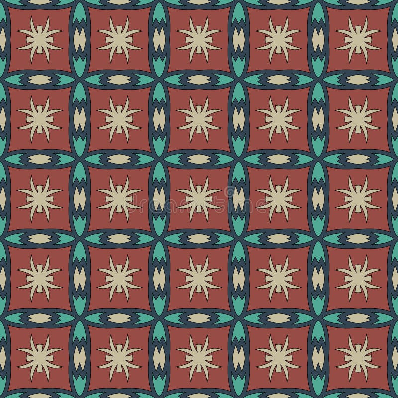 Sienna Universal Vector Seamless Patterns, Tiling. Geometric Ornaments ...