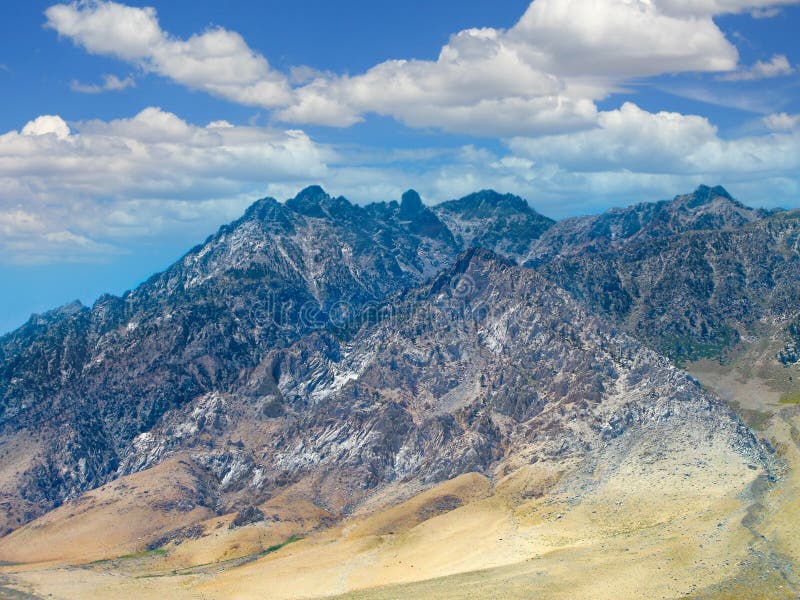 Sierra Mountains stock photo. Image of peaks, mountain - 14208770