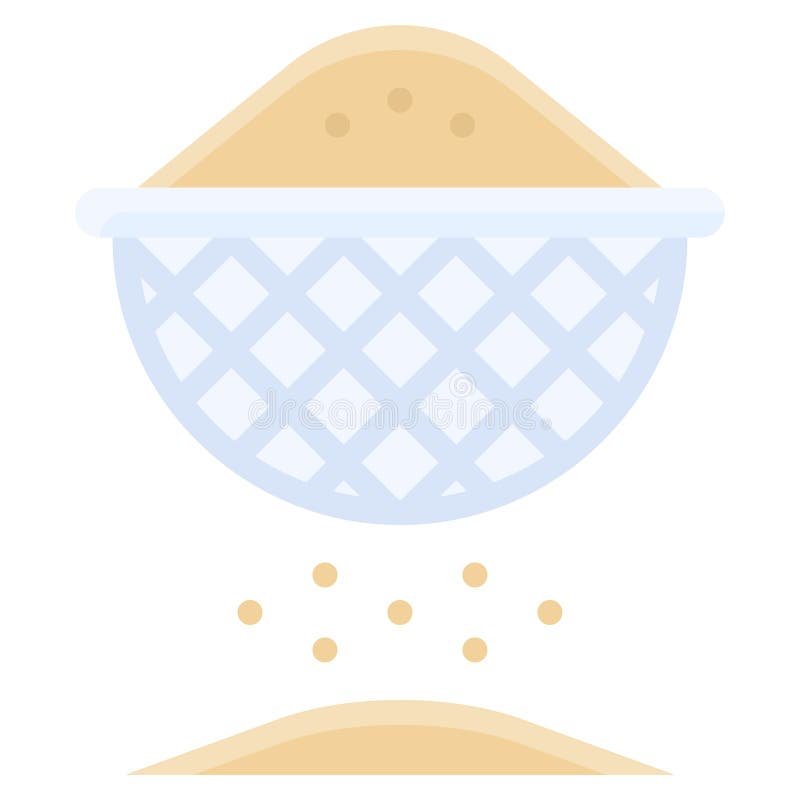 Sieving Stock Illustrations – 81 Sieving Stock Illustrations, Vectors ...