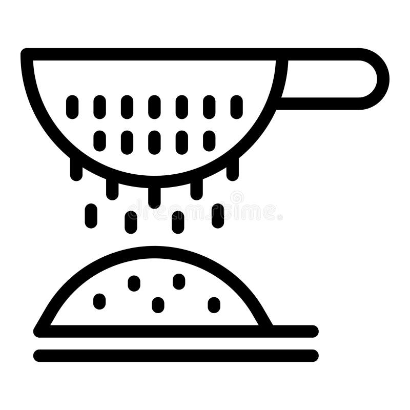 Sift Flour Stock Illustrations – 630 Sift Flour Stock Illustrations ...