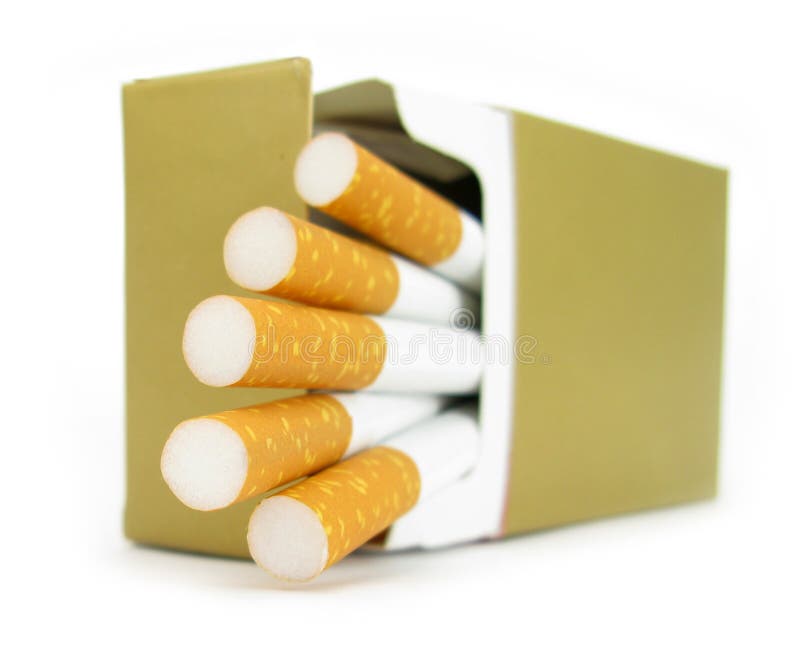 Sigaret stock afbeelding. Afbeelding bestaande uit nicotine - 10418603