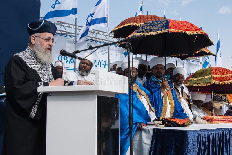 Sigd - an Ethiopian Jews Holyday Editorial Stock Photo - Image of ...