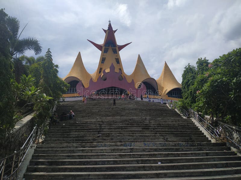 The Siger Tower is a Cultural Symbol of the People of Lampung Editorial ...