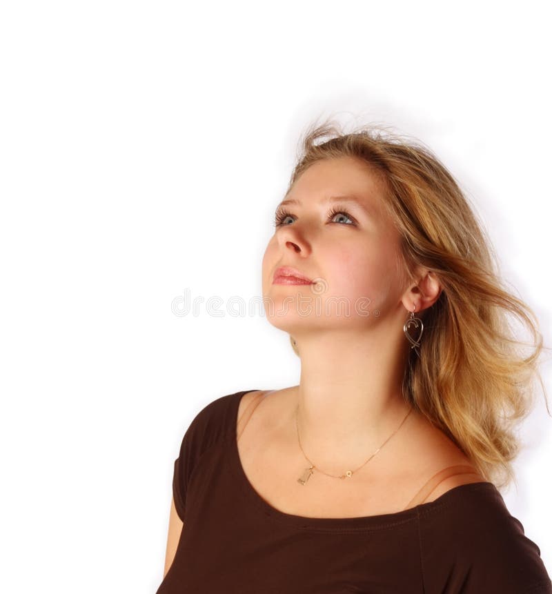 Sight against the wind stock photo. Image of head, windy - 3700968