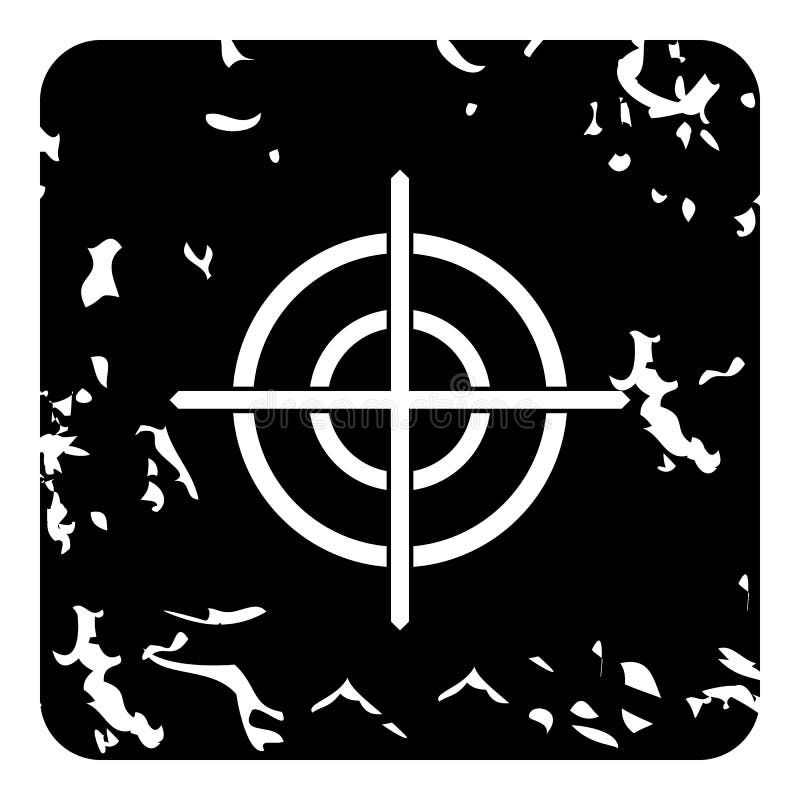 Sight icon, cartoon style stock vector. Illustration of graphic - 78689626