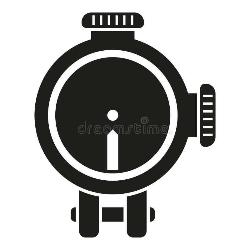 Sight Icon Simple Vector. Rifle Scope Stock Illustration - Illustration ...