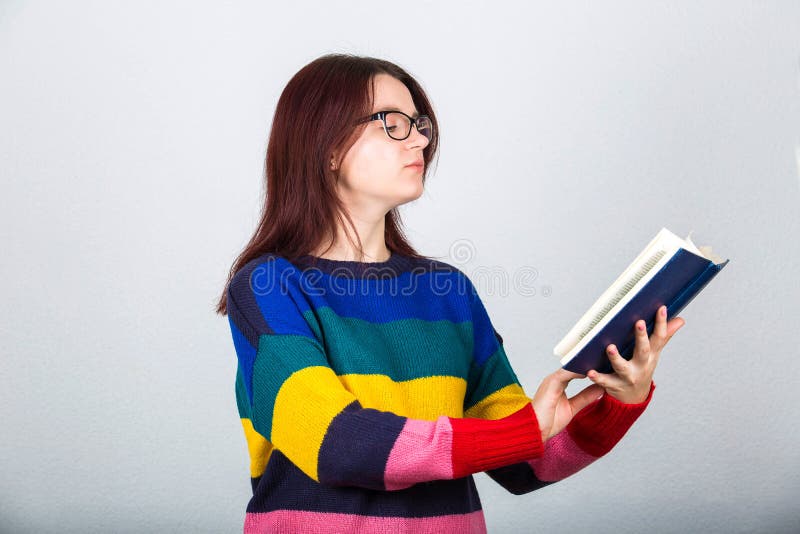 Sight issues stock image. Image of people, sight, book - 136971569