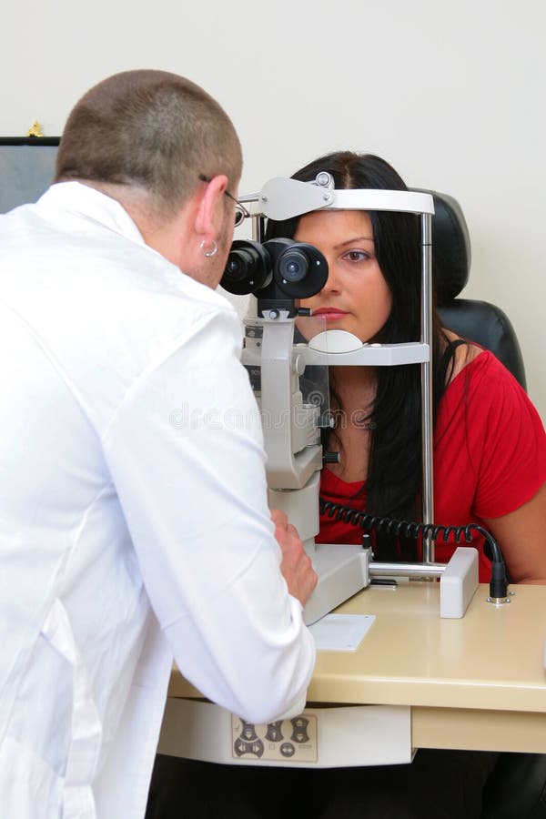 Optometry Vision Testing Equipment Editorial Image - Image of check ...