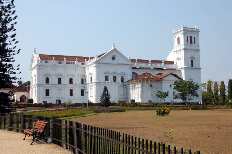 Sights and Architecture of Old Goa Stock Image - Image of site ...