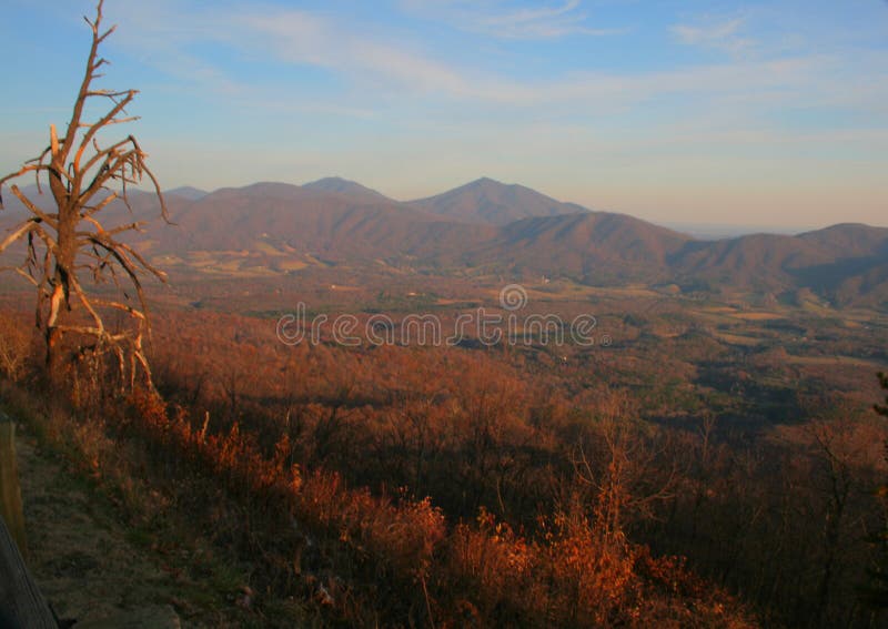 Sights on the Blue Ridge Parkway in Virginia Stock Photo - Image of ...
