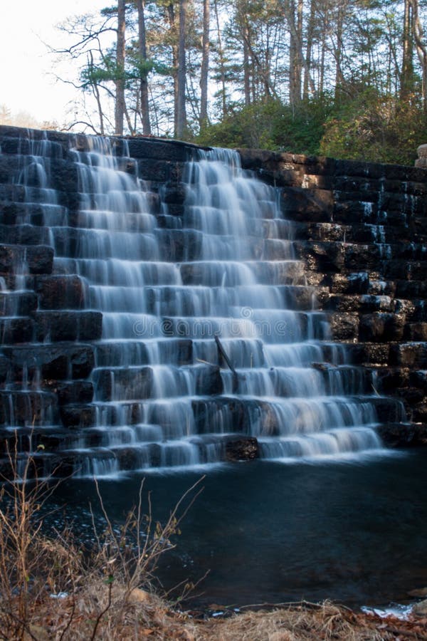 Dam at Otter Creek, Blue Ridge Parkway in Virginia Stock Image - Image ...