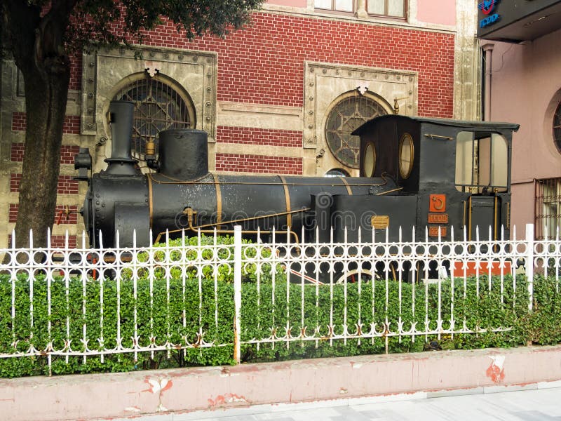 Sights of Istanbul. East Express Train, Monument. Editorial Photo ...