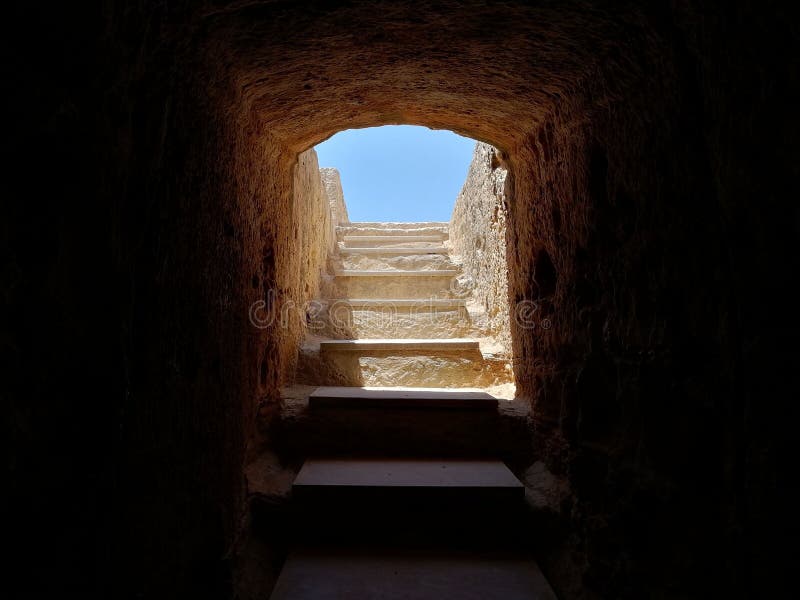 Sizzling Sun Baked Paphos editorial photography. Image of sand - 261012602