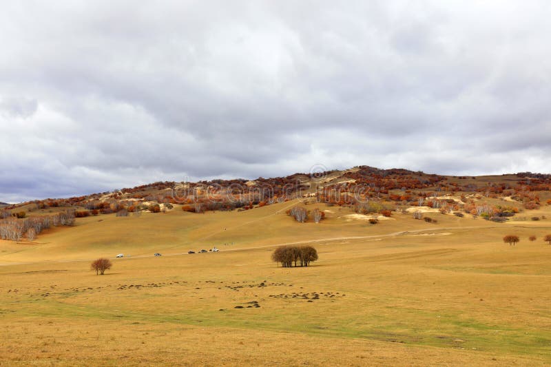 Sights of the Ulan Prairie in Inner Mongolia, China Stock Image - Image ...