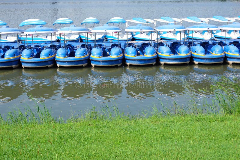 Sightseeing boats stock image. Image of park, riverside - 254119077