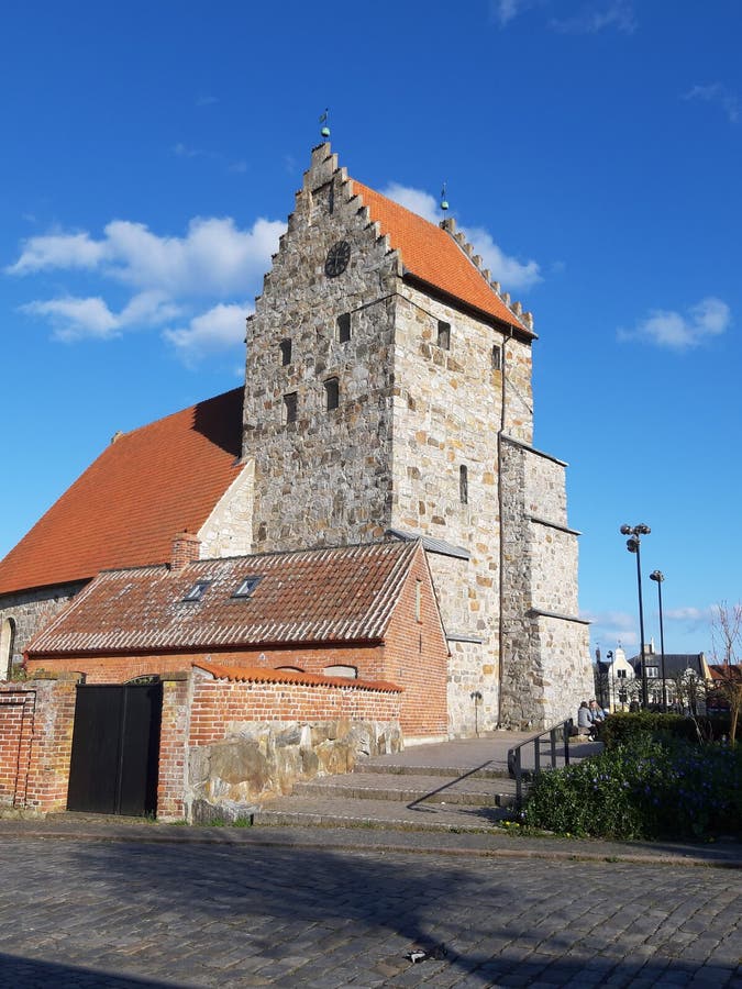 Sightseeing in Simrishamn, Sweden on a Bright Sunny Day in May 2020 ...