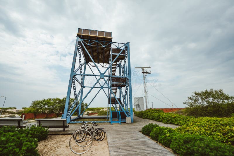 Sightseeing Tower in Beijing Editorial Photography - Image of sunshine ...