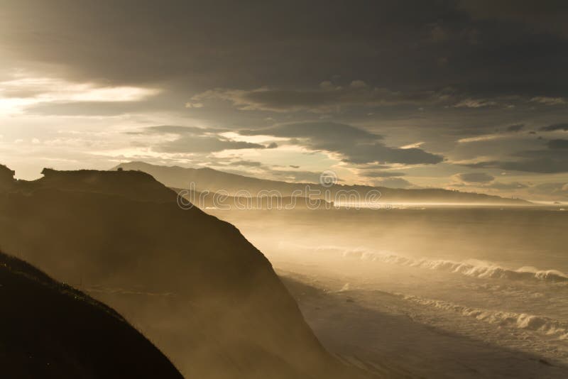 Sightseeing Wonderful Scenic View of Ledge Landscape with Backlight ...