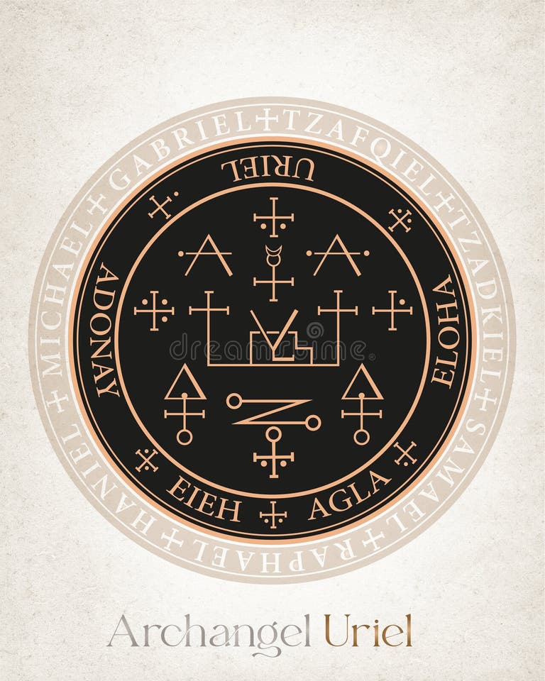Archangels Sigil Stock Illustrations – 18 Archangels Sigil Stock ...