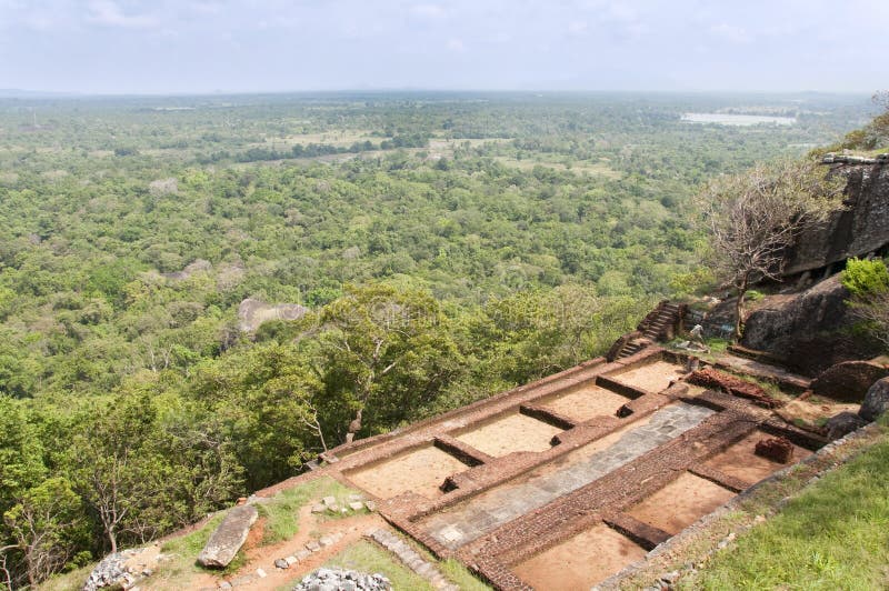 Sigiriya, Cultural Triangle, Sri Lanka Stock Photo - Image of green ...