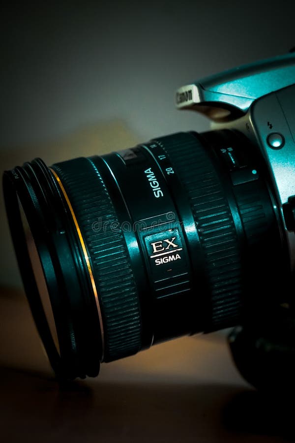 Sigma 10-20mm Ultra Wide Lens EX Sigma Editorial Image - Image of ultra ...